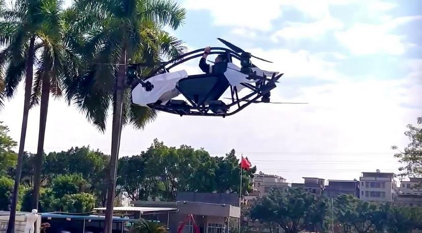 Arngren Skycom Bemanet-Drone. Flytid 40 min, Last 110kg, Fart 70km/t ...