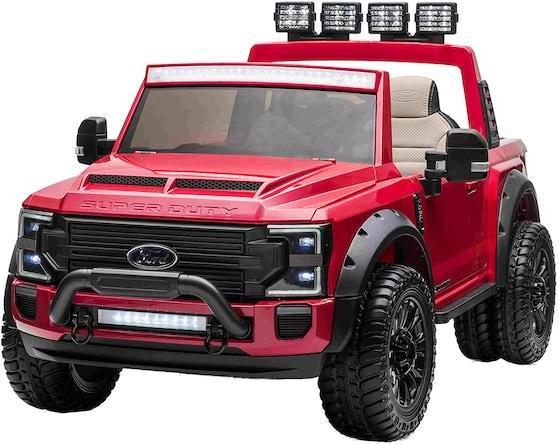 elbil 6-hjul Ford 4WD (4x24V/4x55w motor), Gummihjul, Fjernkontroll ...