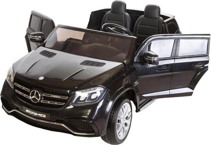 elbil stor 2-seter 4WD Mercedes GLS 63, Gummidekk, Fjernkontroll og ...