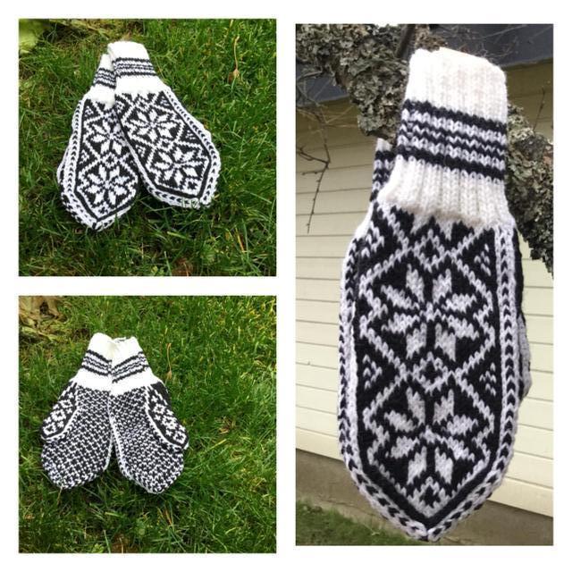 Selbu votter. Selbuvotter dame/ungdom kr 295,-+ 73 i... - Klær og sko i ...